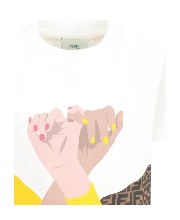 Fendi Graphic Print T-shirt