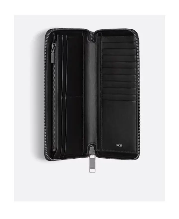 Dior Vertical Long Zipped Wallet