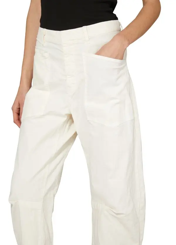 NILI LOTAN Belt-lined Casual Pants