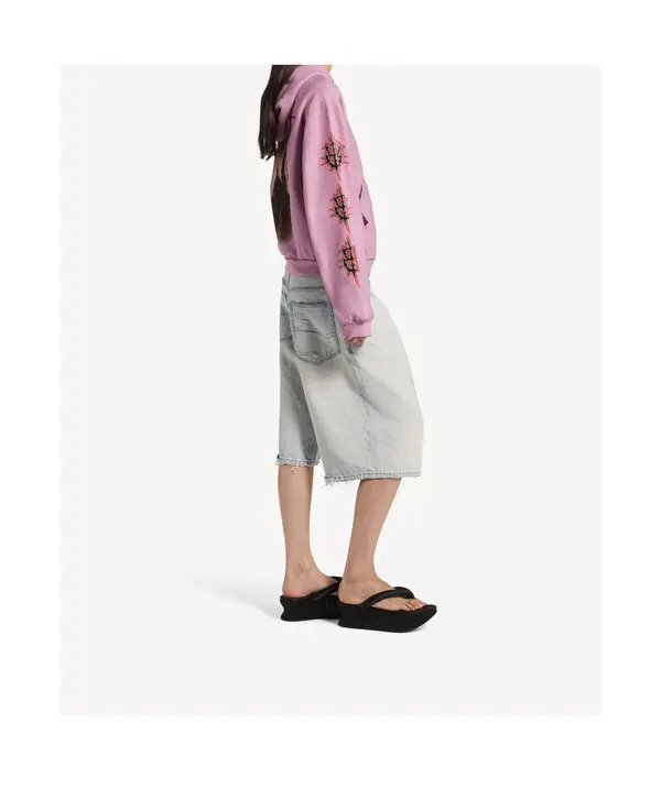 Balenciaga Sacré Cœur Zip-up Hoodie