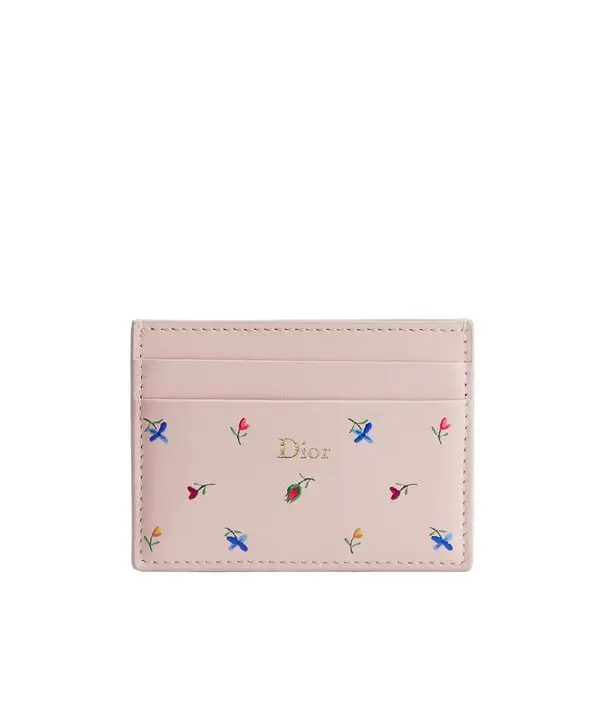 Dior Dioramour Freesia Card Holder - Nude