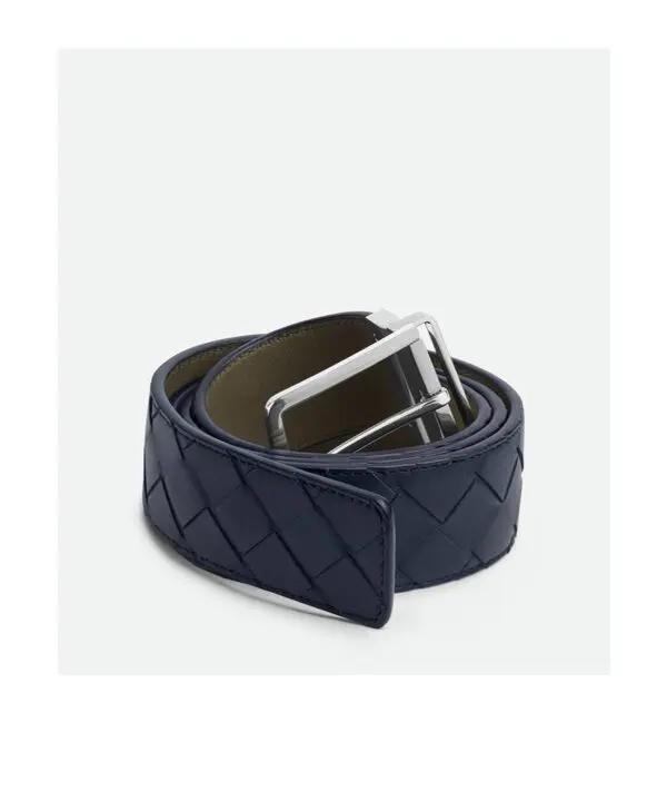 Bottega Veneta Intrecciato Buckle Belt