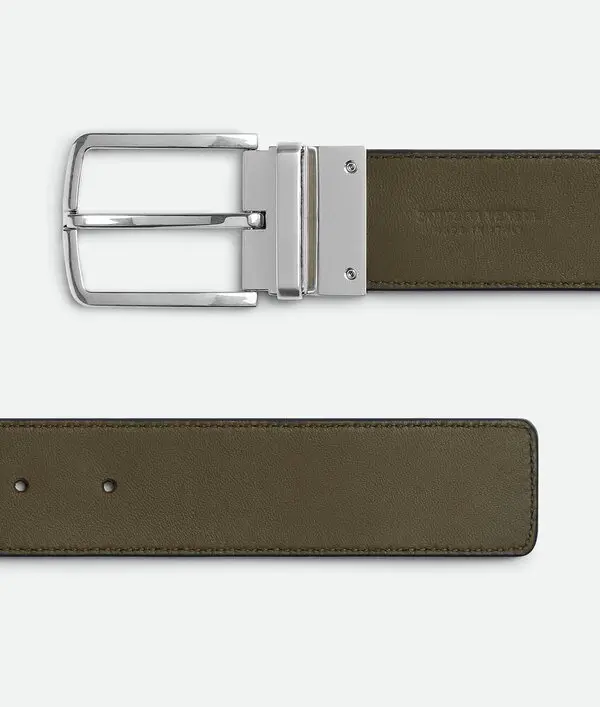 Bottega Veneta Intrecciato Buckle Belt