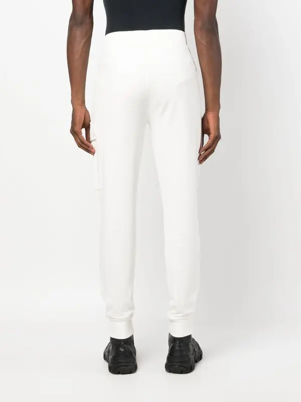 C.P. COMPANY Logo-plaque Cotton Track Pants