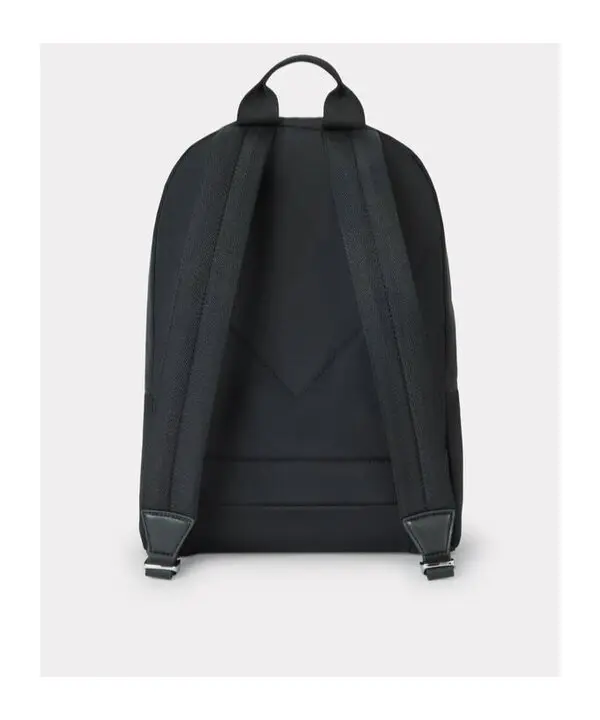 Kenzo Logo Embroidered Zipped Backpack