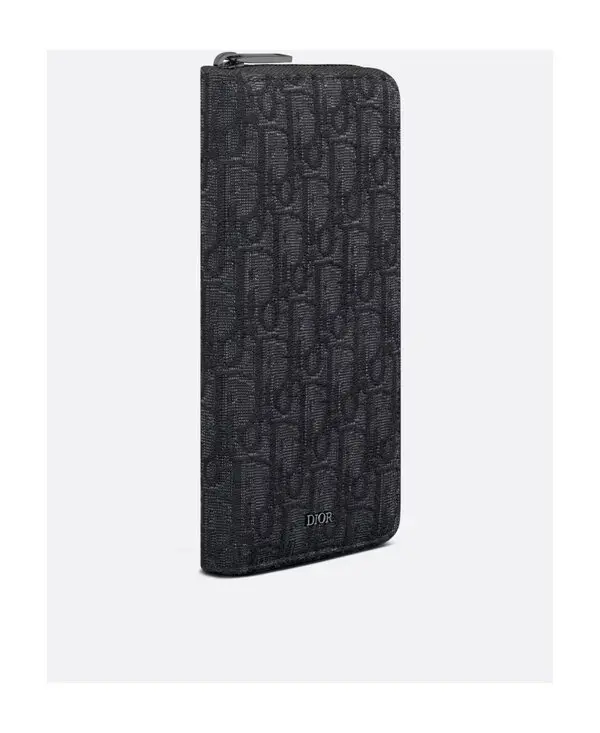 Dior Vertical Long Zipped Wallet