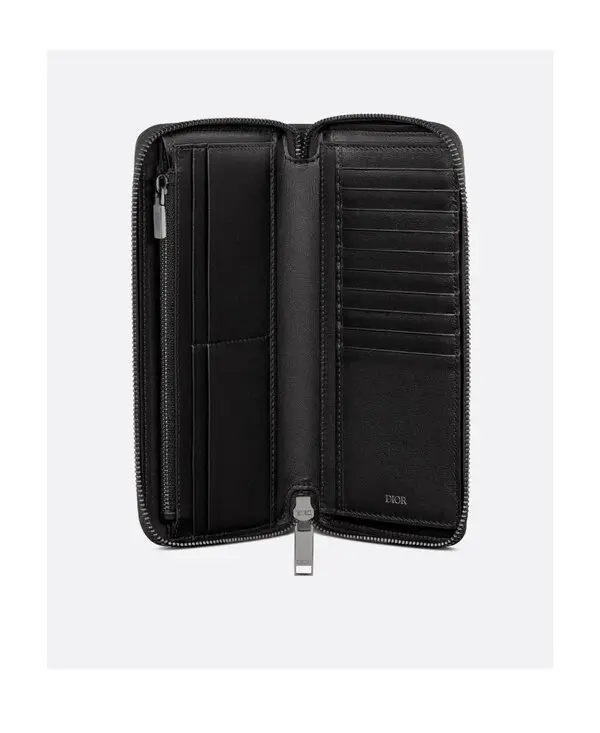 Dior Vertical Long Zipped Wallet