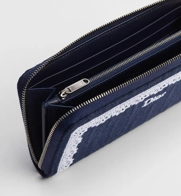 Dior Oblique Voyageur Slim Wallet