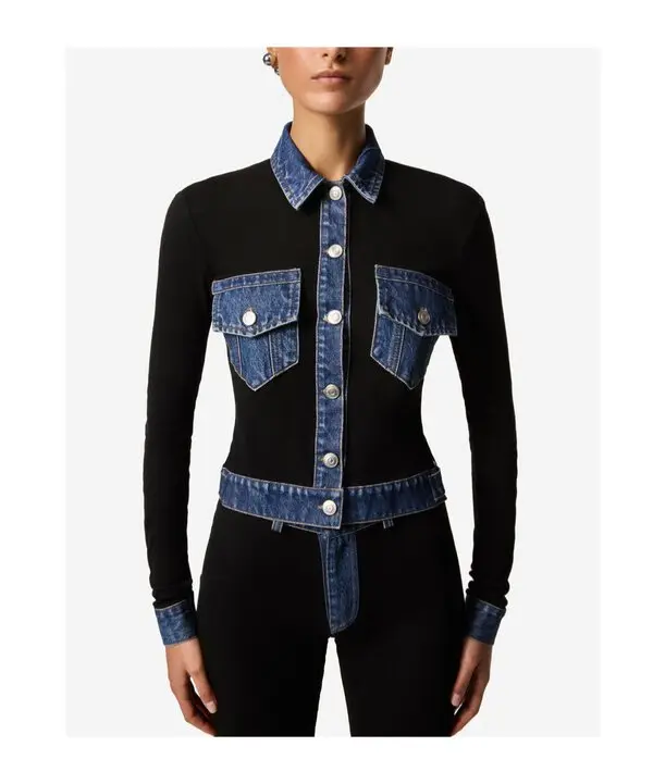 Coperni Long-sleeved Shirt - Black