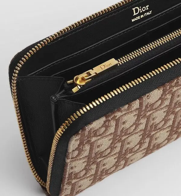 Dior Zipped Long Wallet