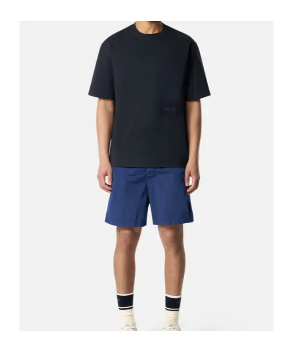 Stone Island Oversized Short-sleeve T-shirt With Herringbone Patch