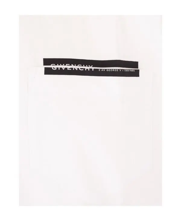 Givenchy Ribbon Trimmed Logo T-shirt