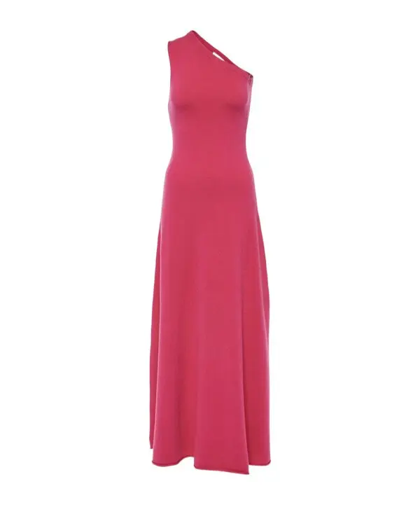 Extreme Cashmere One-shoulder Long Dress
