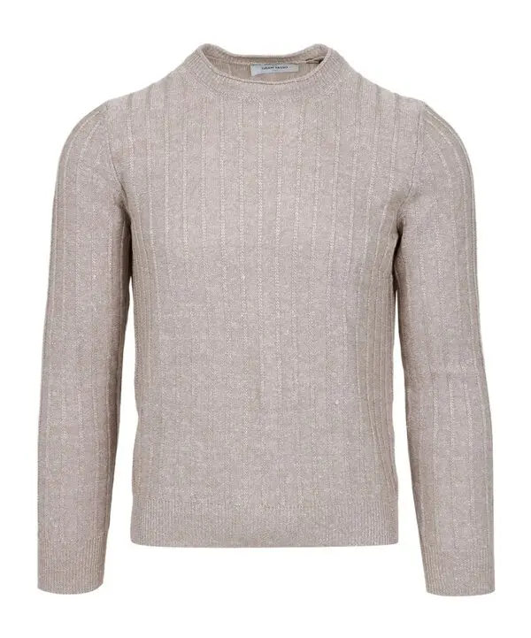 GRAN SASSO Long Sleeve Sweater - Beige