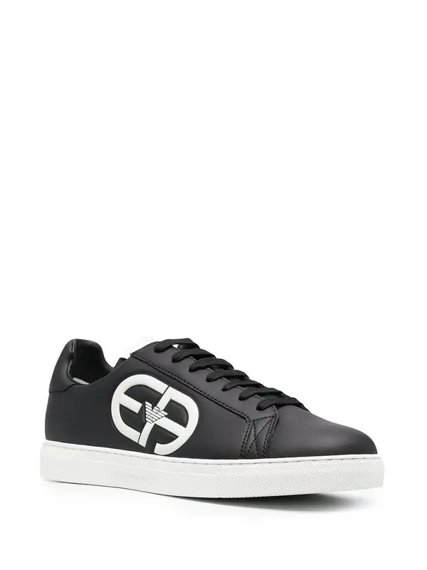 Emporio Armani Logo-motif Low-top Sneakers