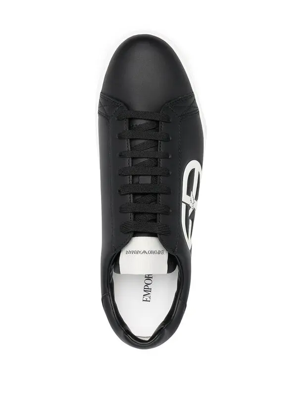 Emporio Armani Logo-motif Low-top Sneakers