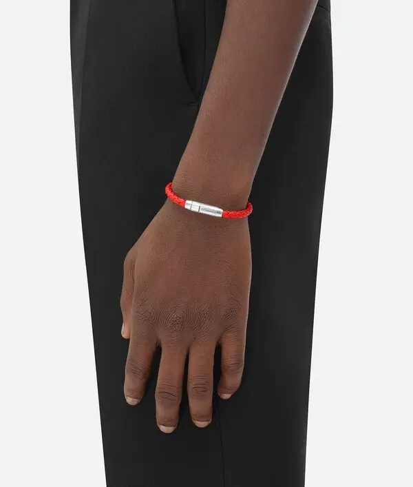 Bottega Veneta Braid Leather Bracelet