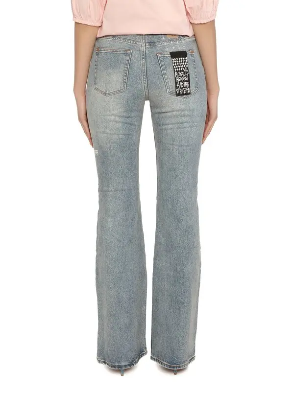 Ksubi Logo Horn Denim Pants