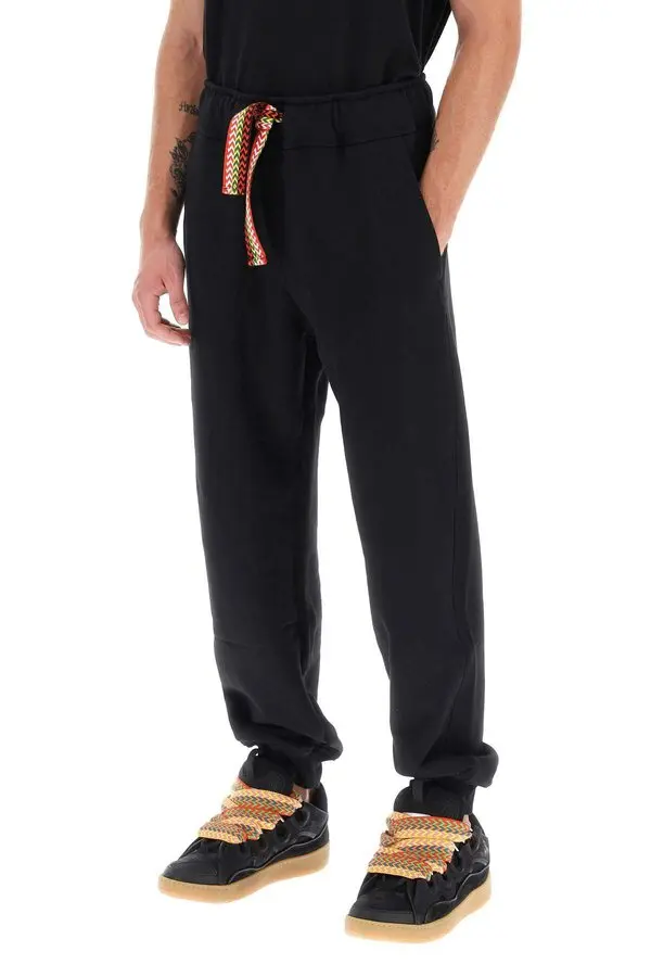 LANVIN Elastic Waist Casual Pants