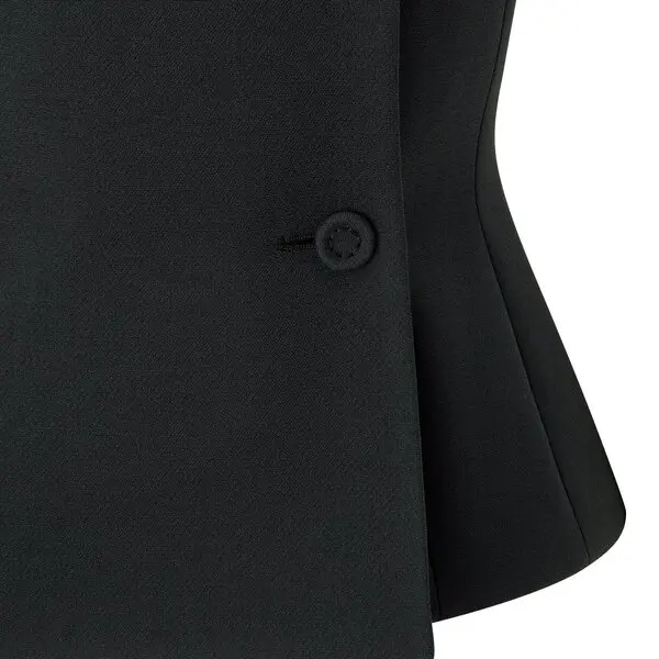 Dior Off-the-shoulder Double-breasted Jacket