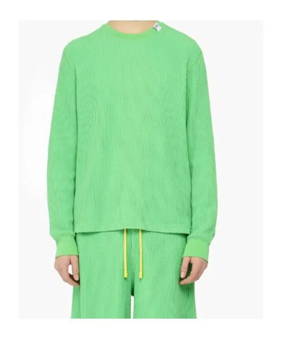 J.W.ANDERSON Waffle Cotton Sweater
