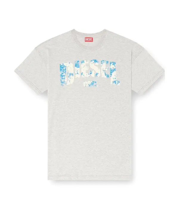 DIESEL® Logo-print Cotton T-shirt