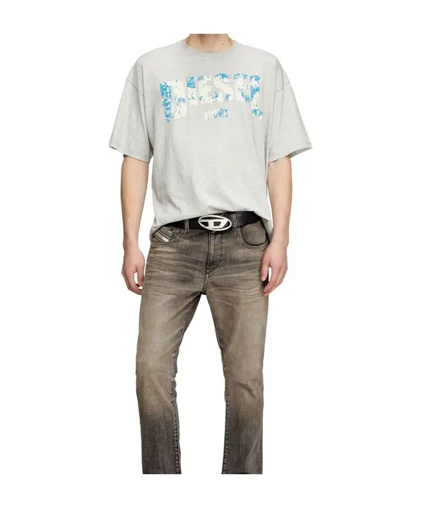 DIESEL® Logo-print Cotton T-shirt