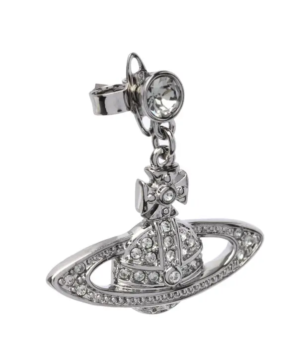 VIVIENNE WESTWOOD Mini Bas Relief Orb Earrings