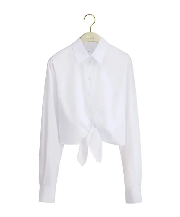 Dior Dioriviera Tied Cropped Blouse
