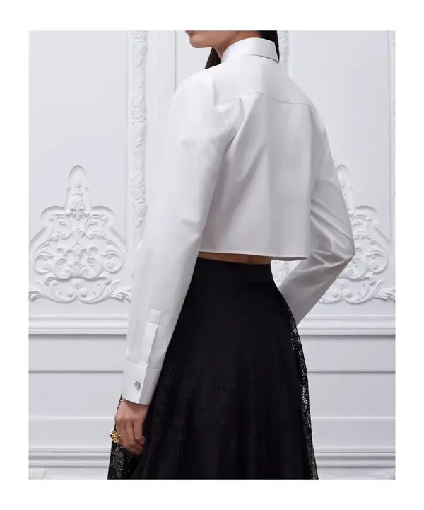 Dior Dioriviera Tied Cropped Blouse