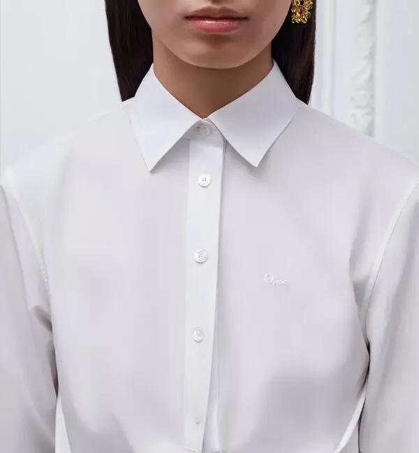 Dior Dioriviera Tied Cropped Blouse