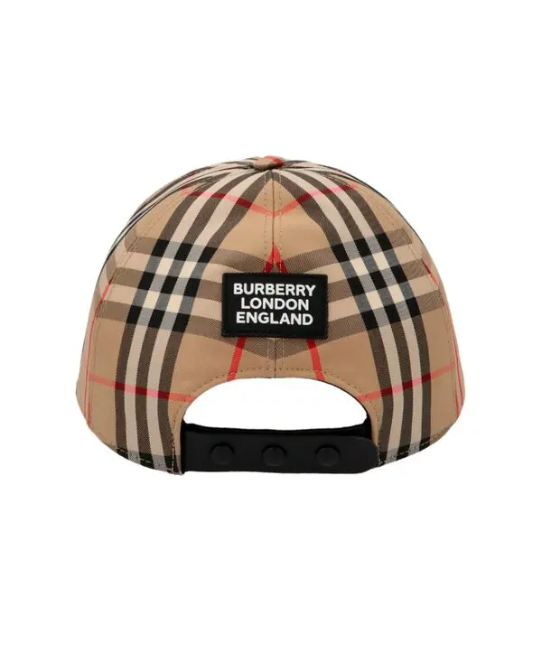 Burberry Vintage Check Baseball Cap