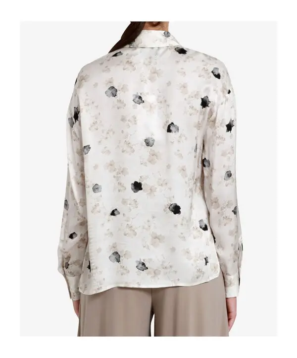 KAOS Floral Print Classic Collar Shirt