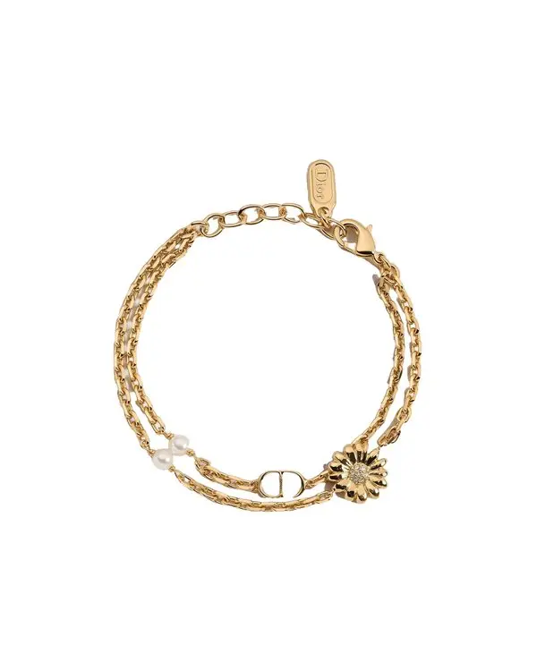 Dior Cd Multi Flowers Bracelet