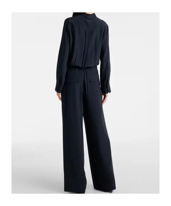 Dorothee Schumacher Lapel Long-sleeved Jumpsuit
