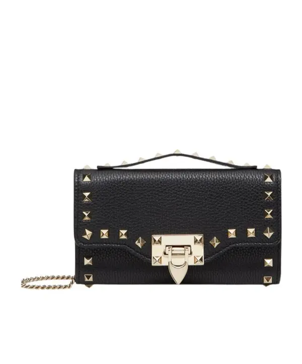 Valentino Garavani Rockstud Chainstrap Wallet