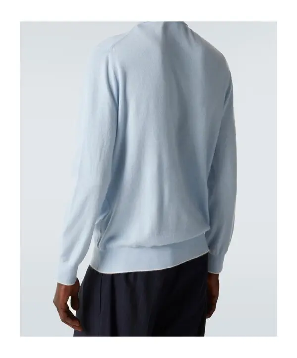 Arch4 Long-sleeved Knit Polo Shirt