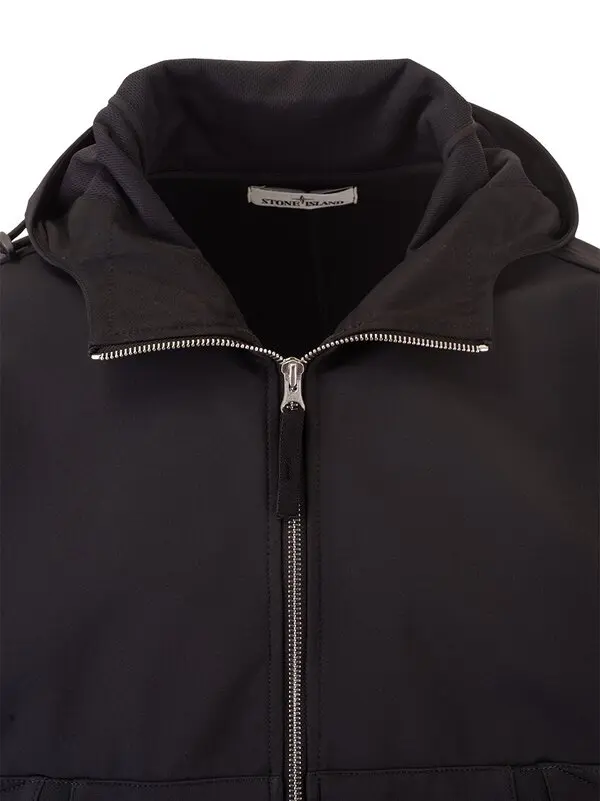 Stone Island Logo-patch Hooded Jacket