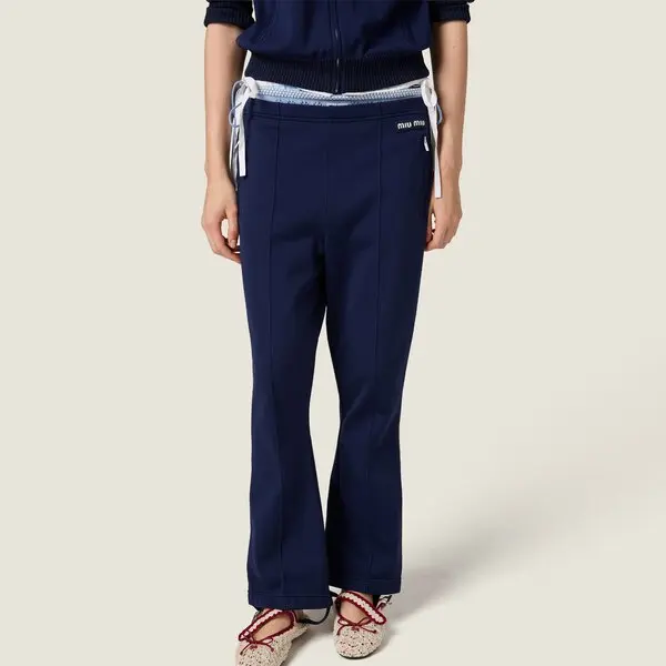 Miu Miu Technical Fabric Pants