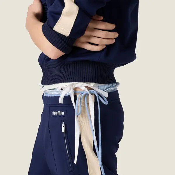 Miu Miu Technical Fabric Pants