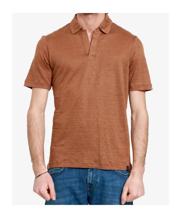 GRAN SASSO Short-sleeved Lapel T-shirt