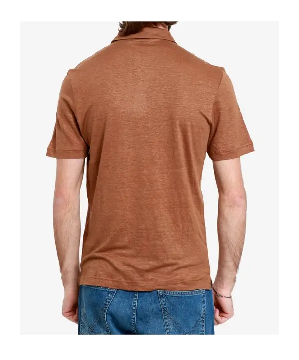 GRAN SASSO Short-sleeved Lapel T-shirt