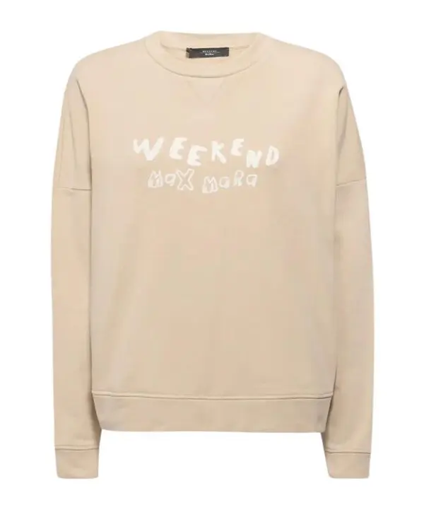 Max Mara Danubio Crewneck Sweatshirt - Nude
