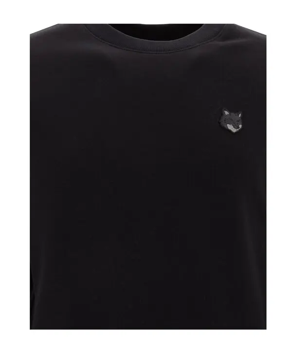 Maison Kitsuné Fox Patch Crewneck Sweatshirt