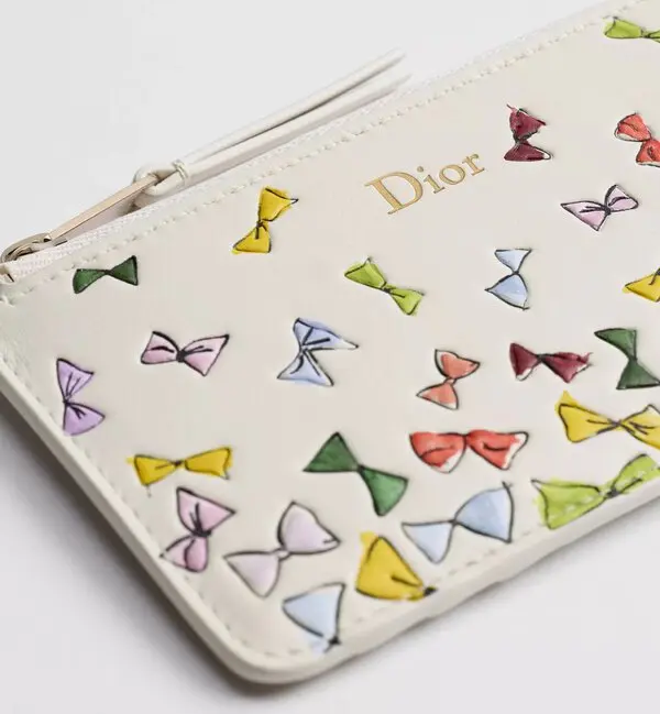 Dior Dioriviera Cosmos Zipped Card Holder