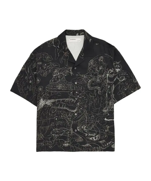DOMREBEL Utopia Shirt - Black