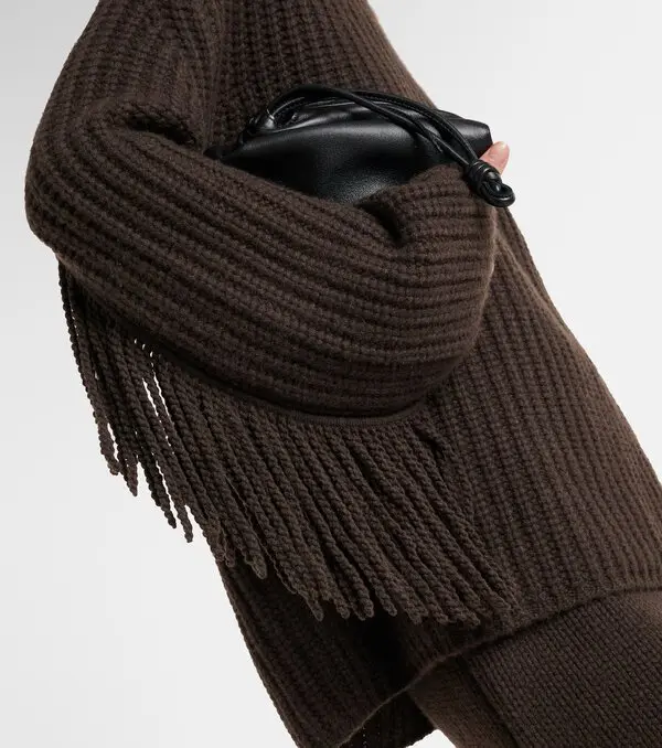 LISA YANG Hilma Fringed Oversized Sweater