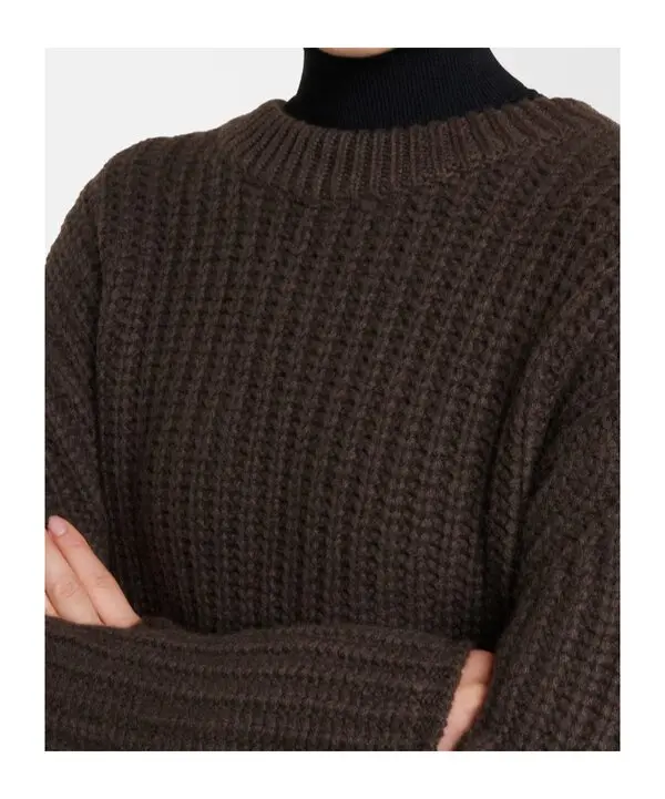 LISA YANG Hilma Fringed Oversized Sweater