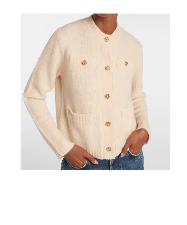 Jardin Des Orangers Cashmere-blend Cardigan
