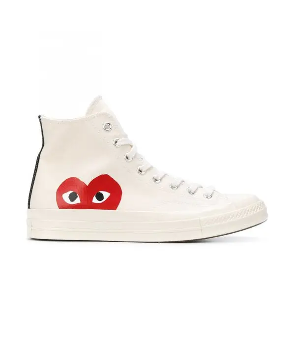 Play Comme Des Garcon Chuck Taylor High-top Sneakers